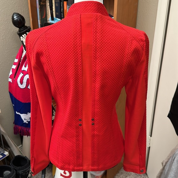 Tribella | Jackets & Coats | Tribella Red Zip Up Jacket Nwt | Poshmark